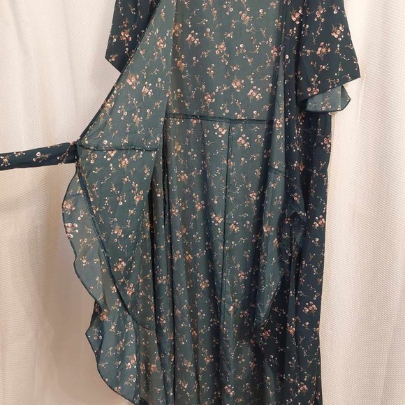 SHEIN | Dresses | Shein Curve Wrap Dress Size Xl | Poshmark
